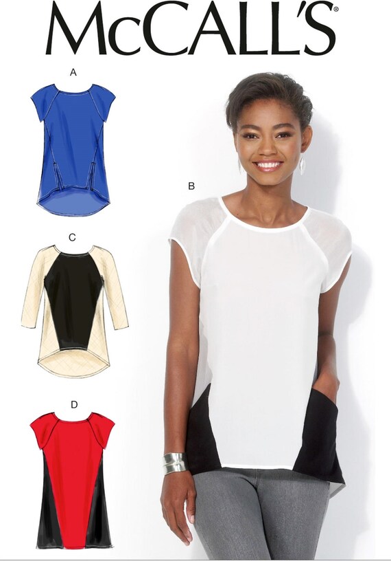 Sewing Pattern Women's Pullover Tops Pattern Misses' - Etsy