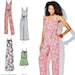 Sewing Pattern Easy Jumpsuit Pattern, Easy Adult Romper Pattern ...