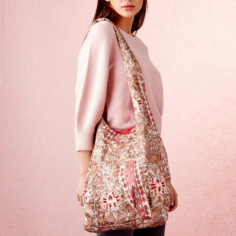 Sewing Pattern Big Tote Bag Pattern Cloth Market Bags - Etsy