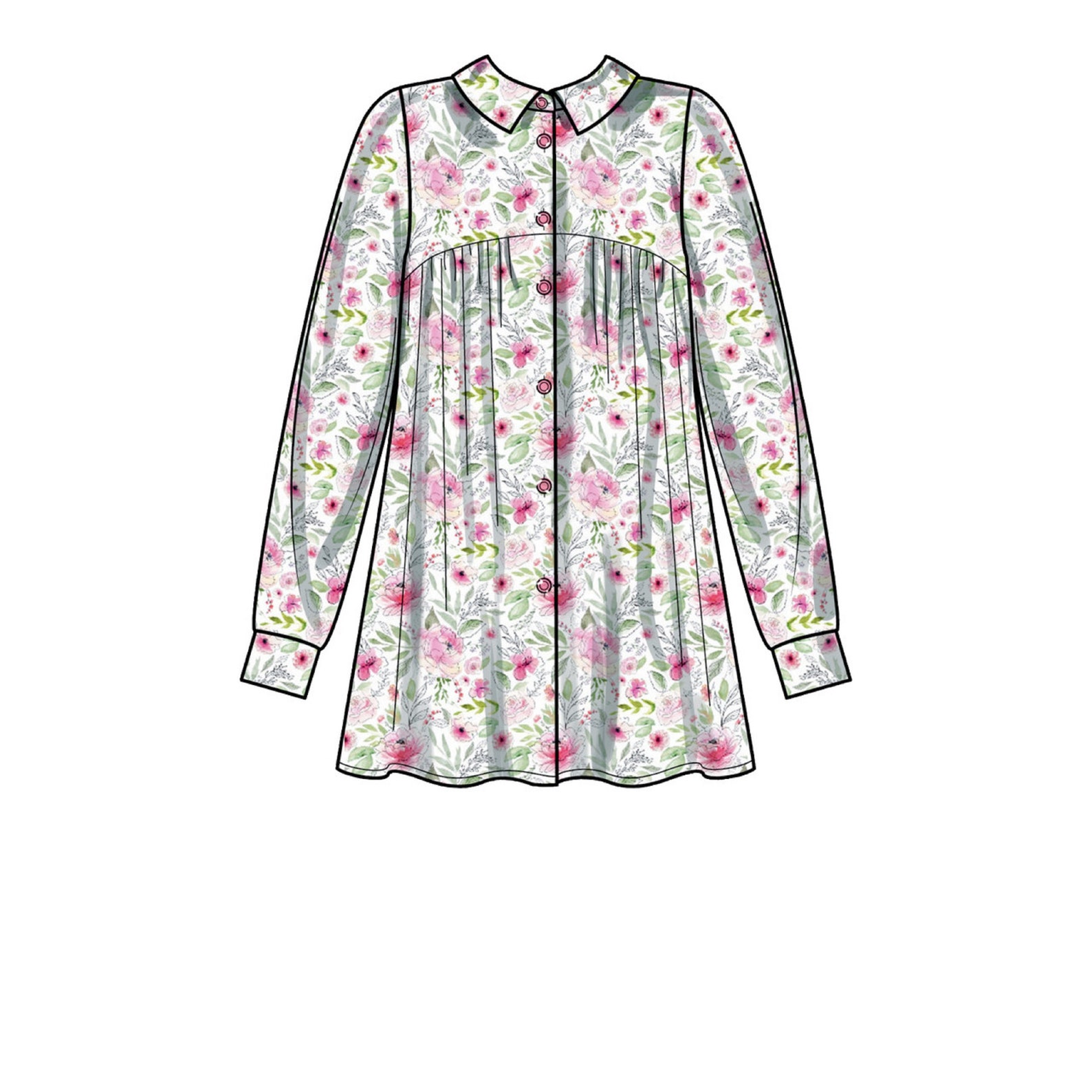 Sewing Pattern Women's Loose Fit Bouse Pattern Loose Fit - Etsy