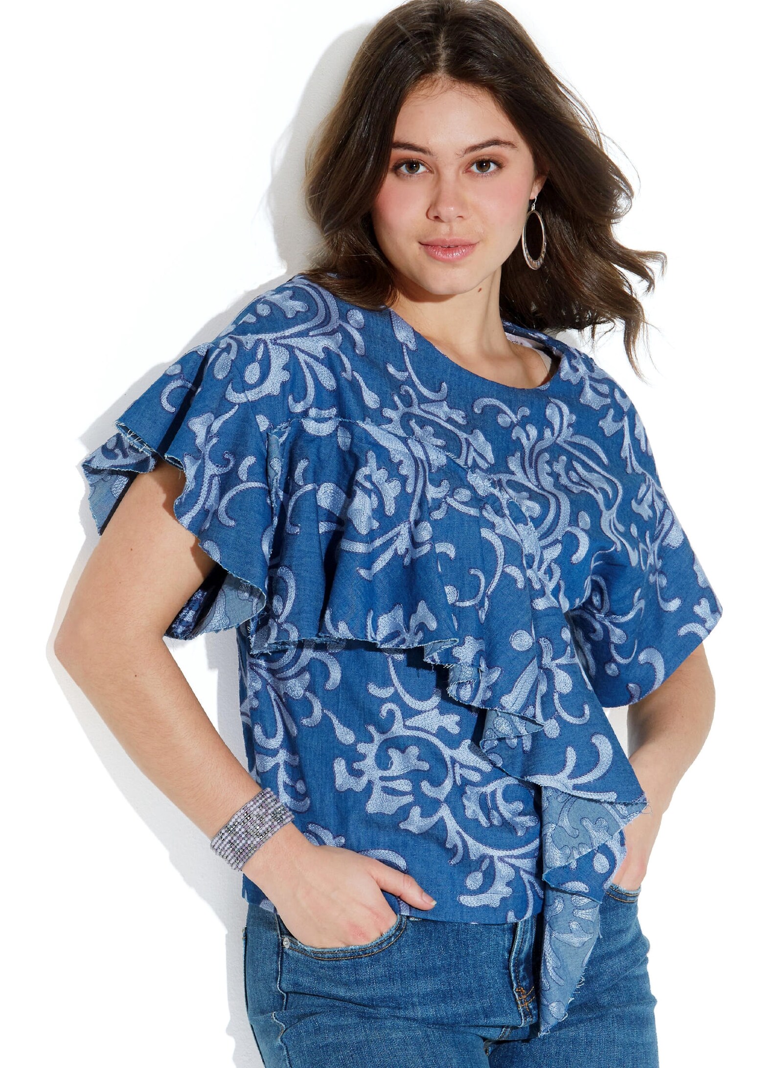 Sewing Pattern Women's Blouse Pattern, Pullover Tops Pattern, Loose Fit ...