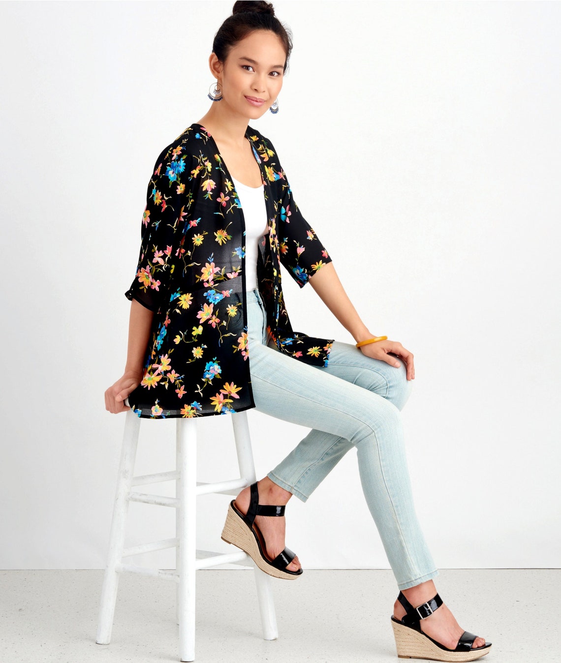 Sewing Pattern Misses' Kimono Pattern Kimono Cardigan - Etsy