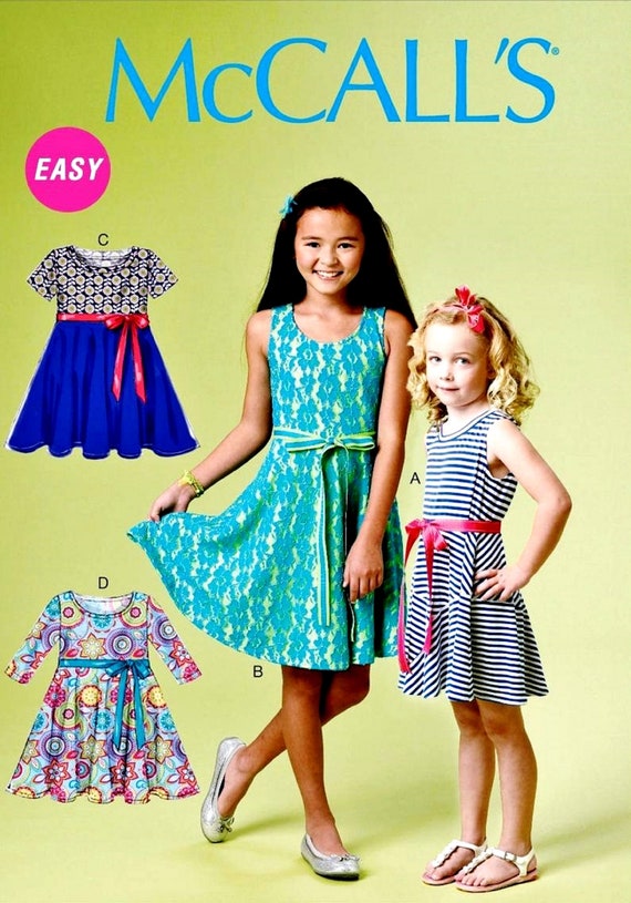 Girls Knit Dress Pattern