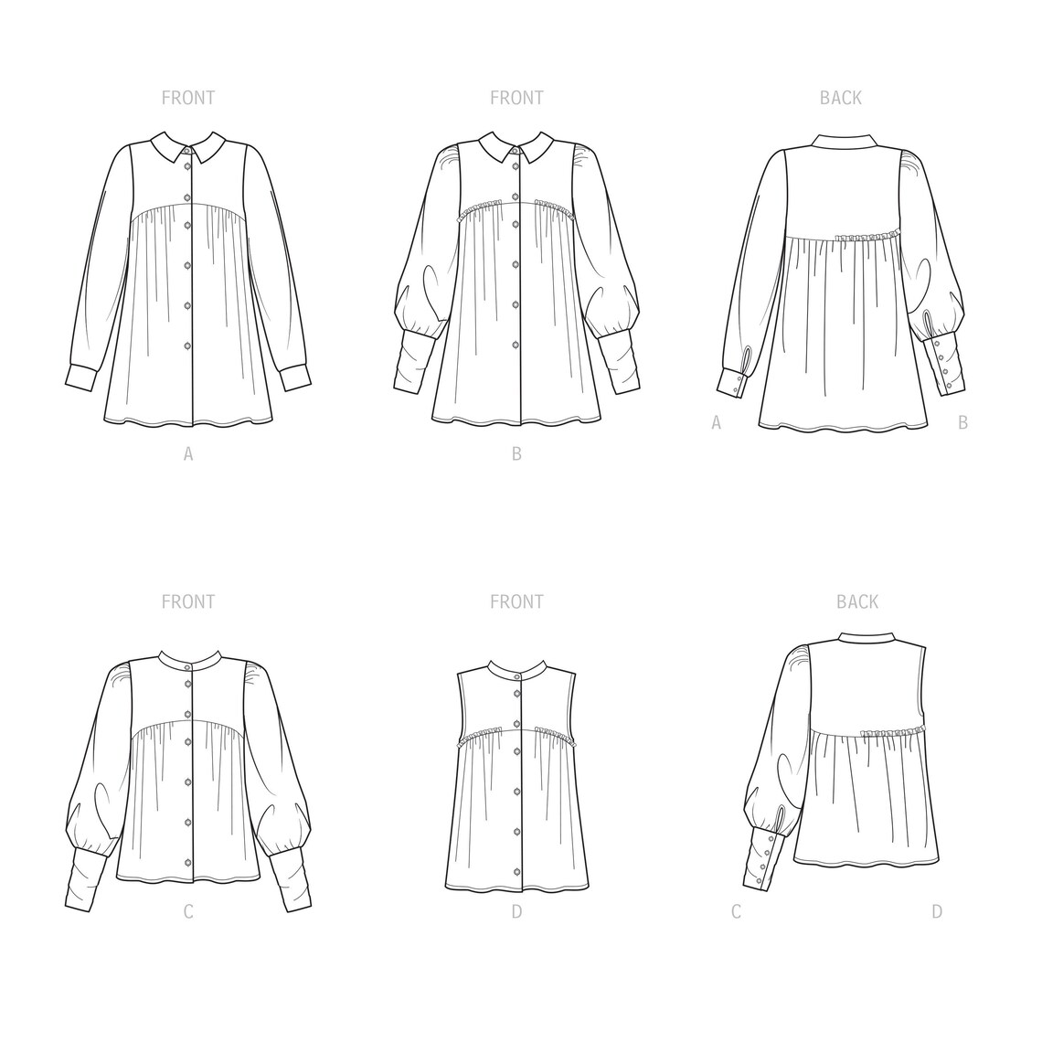 Sewing Pattern Women's Loose Fit Bouse Pattern Loose Fit - Etsy