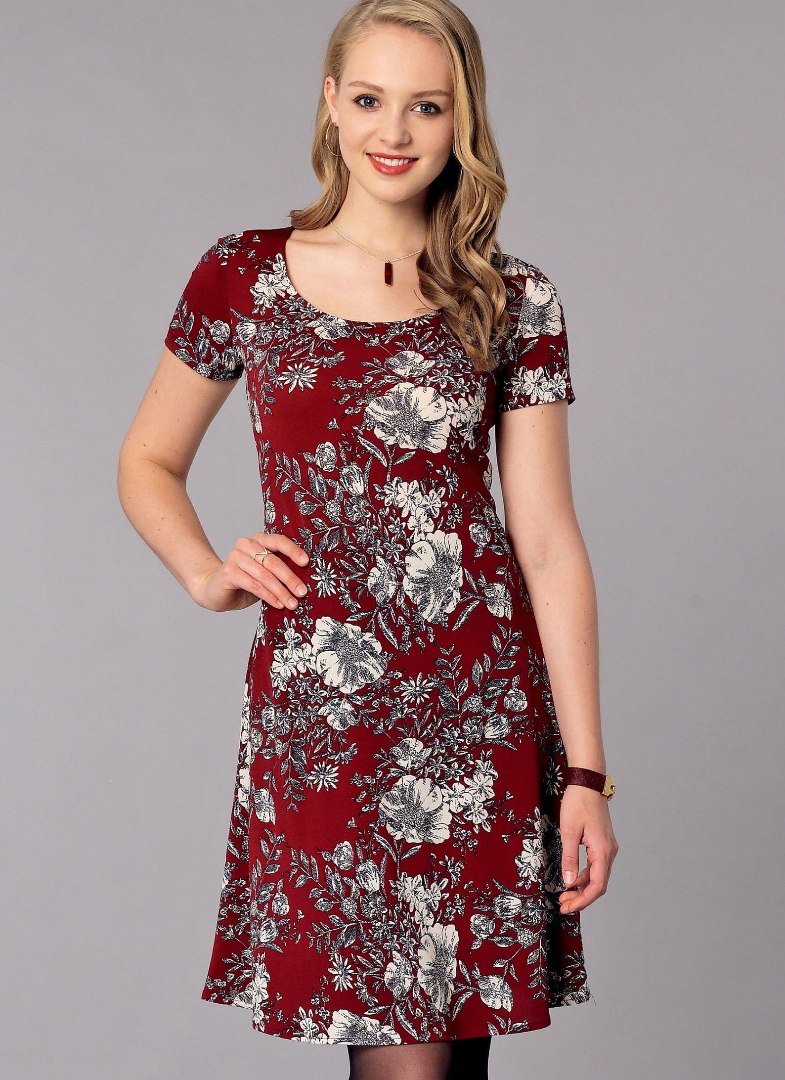 Sewing Pattern Women's Easy Dress Pattern Stretch Knit - Etsy