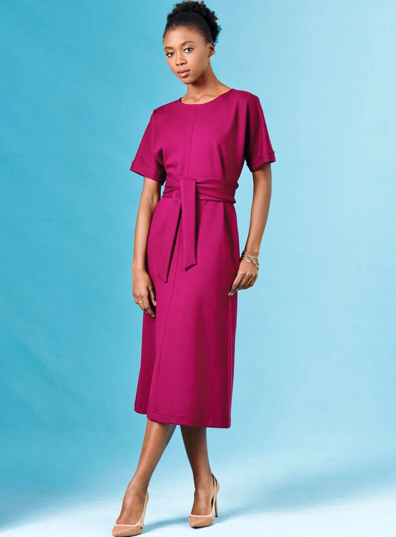 Sewing Pattern Women's Easy Dress Pattern Pullover Dress - Etsy