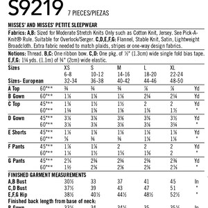 Sewing Pattern Women's Nightgown Pattern, Easy Pajamas Pattern, Sleep ...