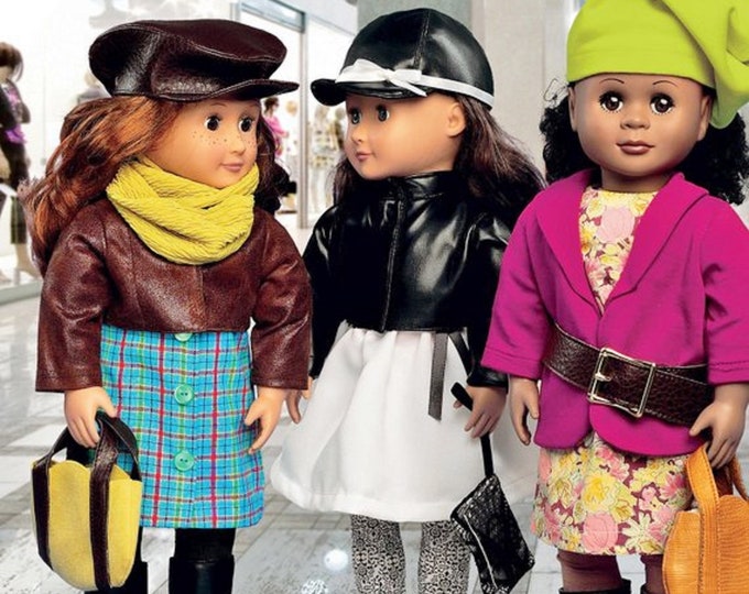 Sewing Pattern 14 Inch Doll Clothes Pattern, 14 Inch Doll Dresses ...