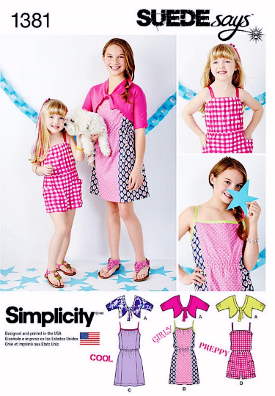 Sewing Pattern Girls' Easy Sundress Pattern Girls' - Etsy