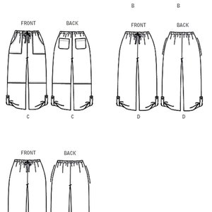 Sewing Pattern Easy Pants and Shorts Pattern, Learn to Sew Pants ...