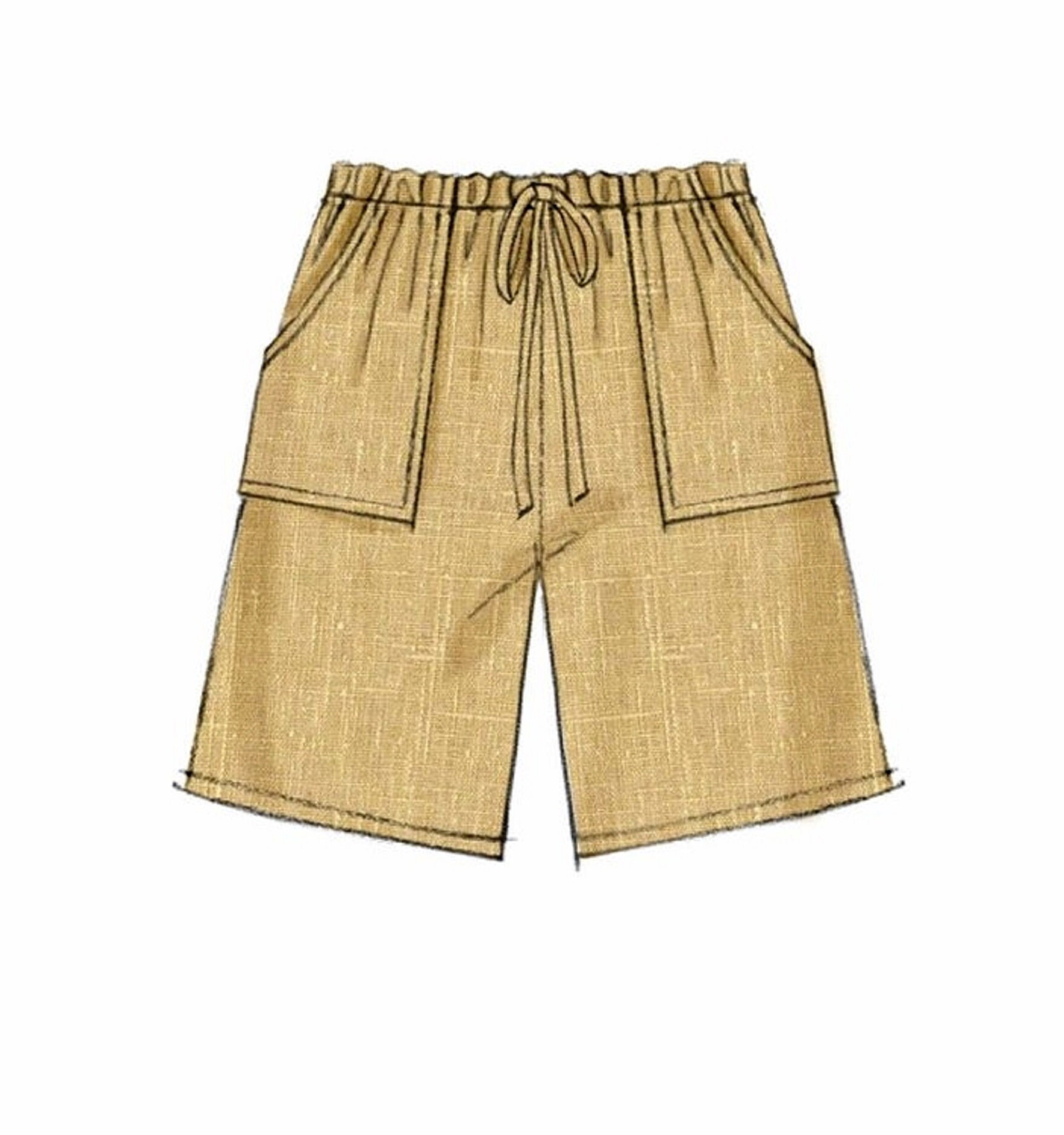 Sewing Pattern Easy Pants and Shorts Pattern Learn to Sew | Etsy