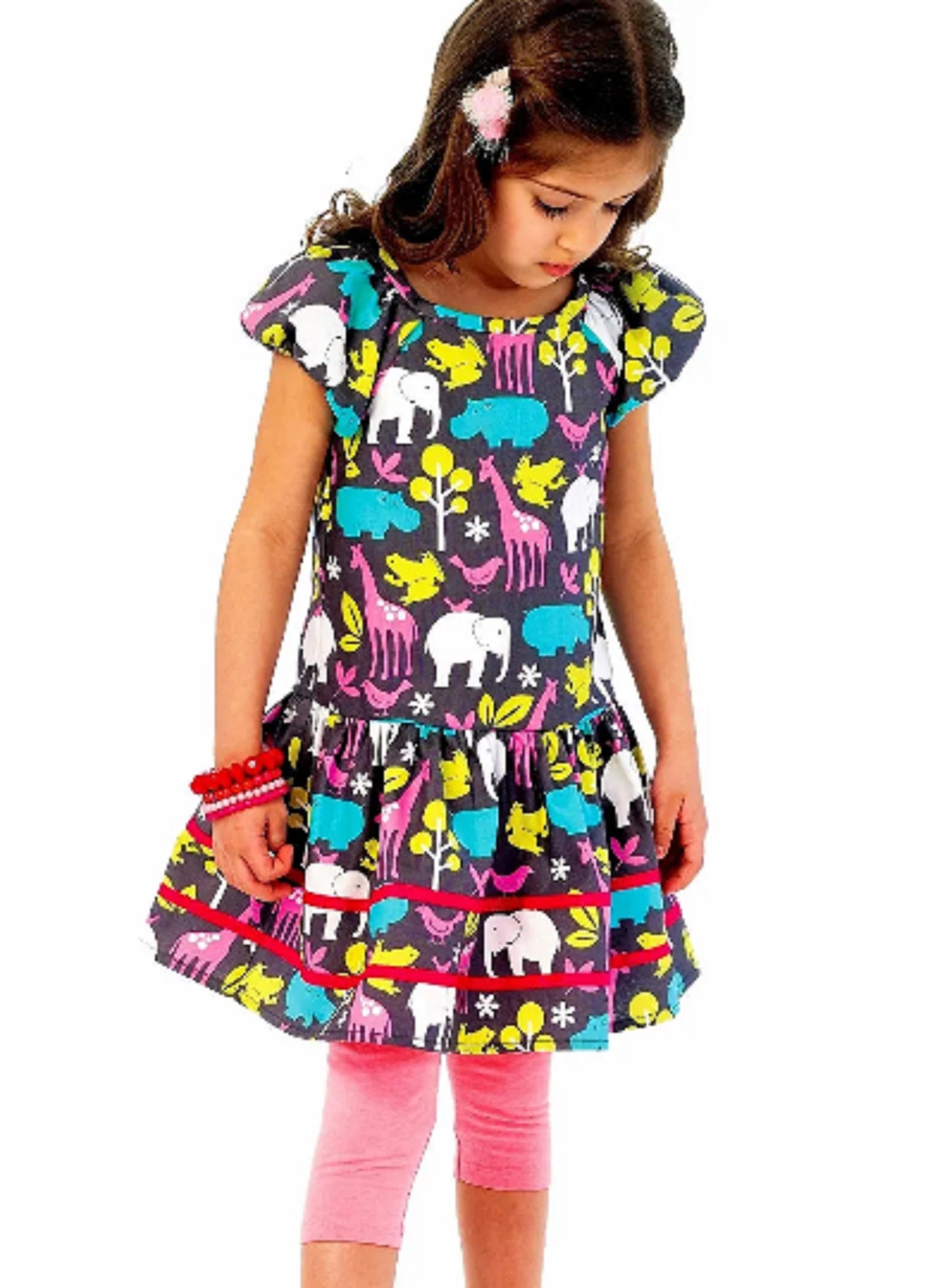 Sewing Pattern Girls' Dresss Pattern Girls' Long - Etsy