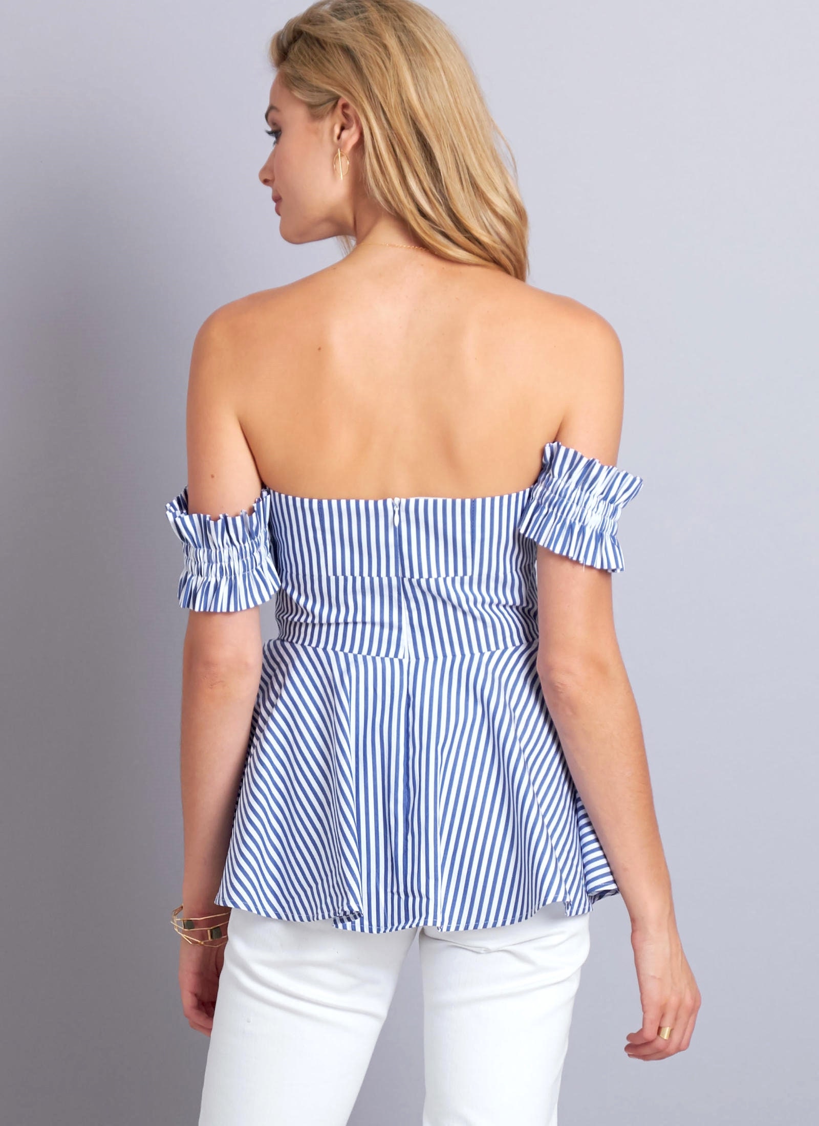 Sewing Pattern Strapless Top Pattern Off Shoulders Peplum Top | Etsy