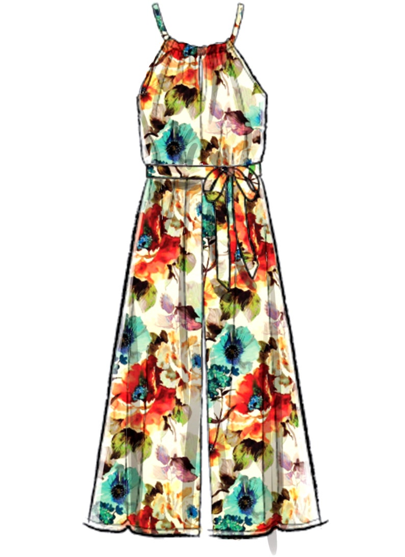 Sewing Pattern Girls' Easy Jumpsuit Pattern Little | Etsy