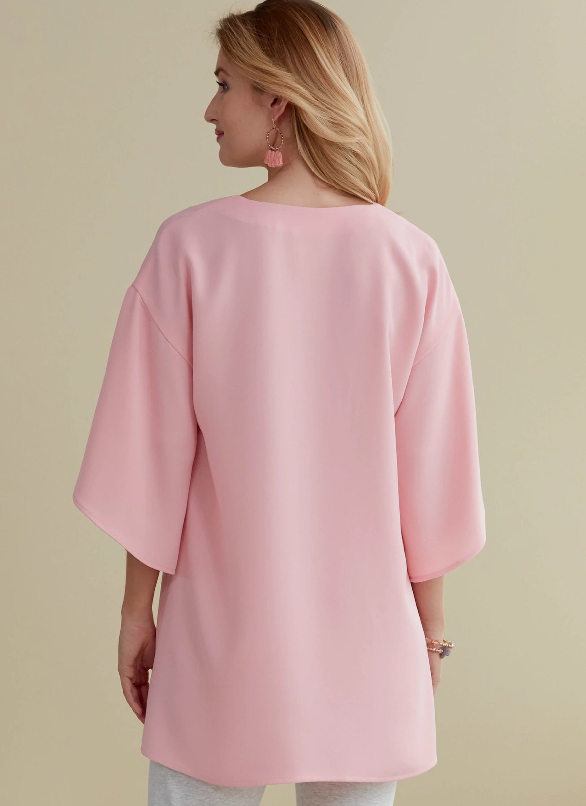 Sewing Pattern Women's Loose Fit Top Pattern Caftan | Etsy