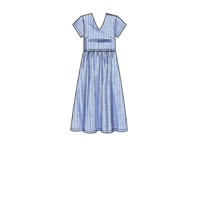 Sewing Pattern Women's Loose Fit Dress Pattern | Etsy