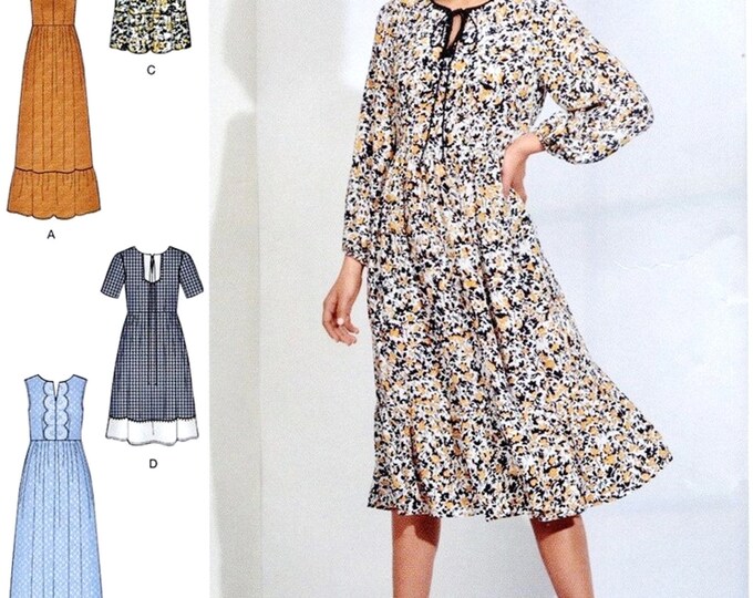 Sewing Pattern Apron Dress Pattern, Reversible Tabard Apron Pattern ...