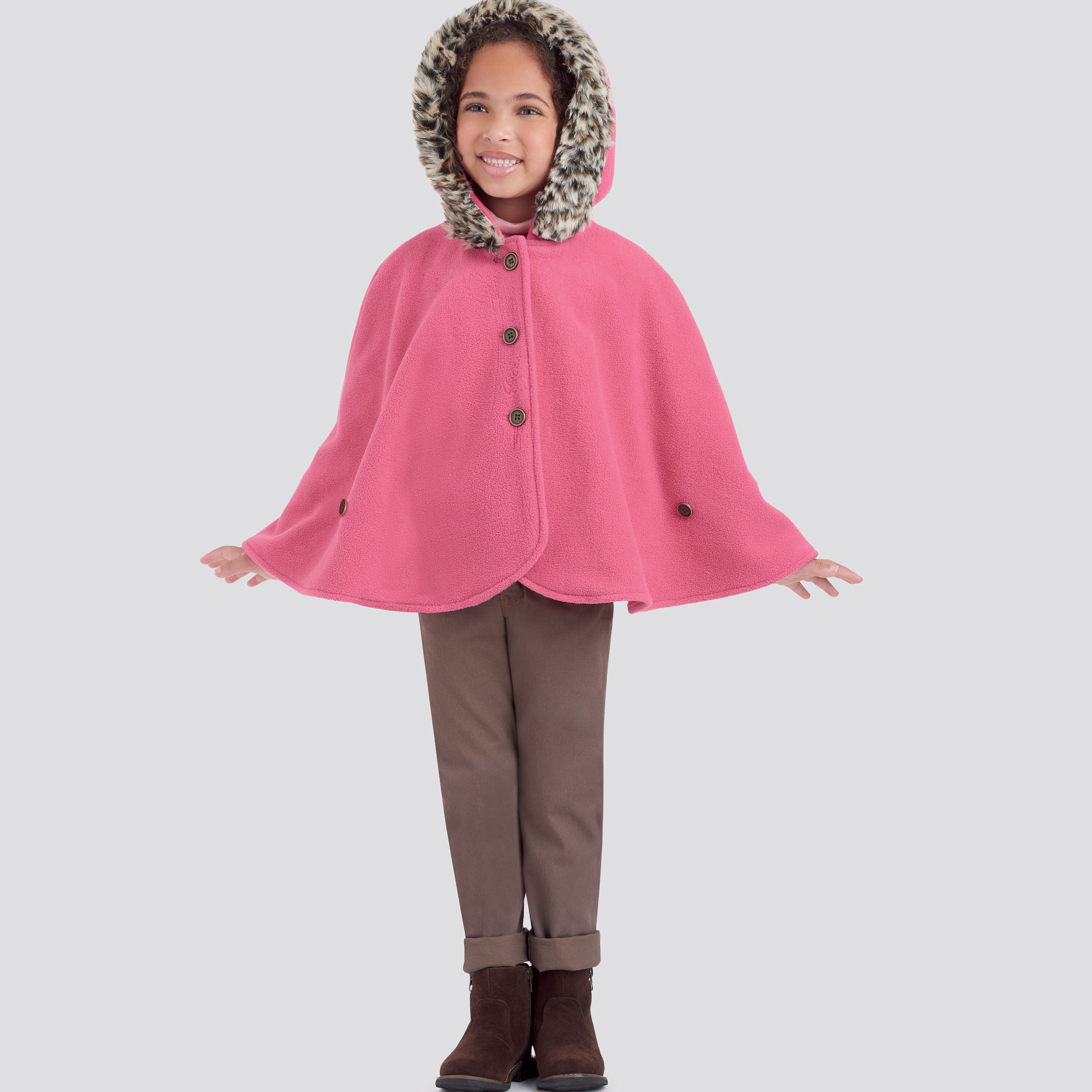 Sewing Pattern Girls' Cape Pattern Girls' Poncho - Etsy
