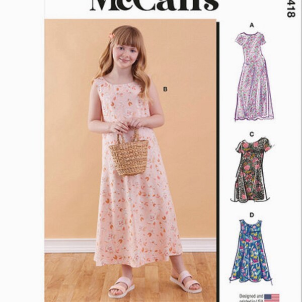 Girls Maxi Dress - Etsy