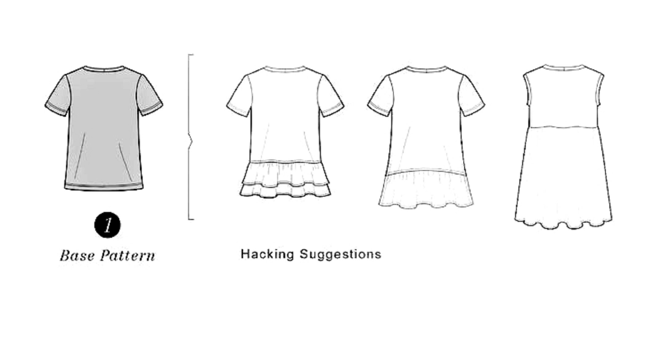 Sewing Pattern Women's Knit Top Pattern Pullover Blouse - Etsy