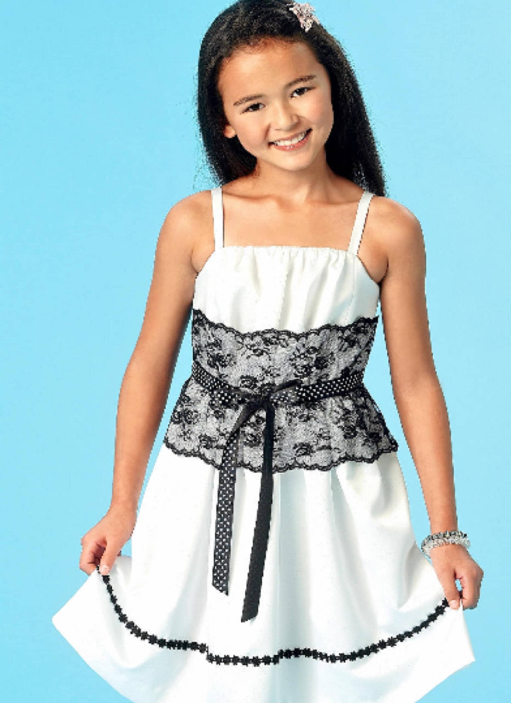 Sewing Pattern Girls' Dress Girls Sundress Pattern Tween - Etsy.de