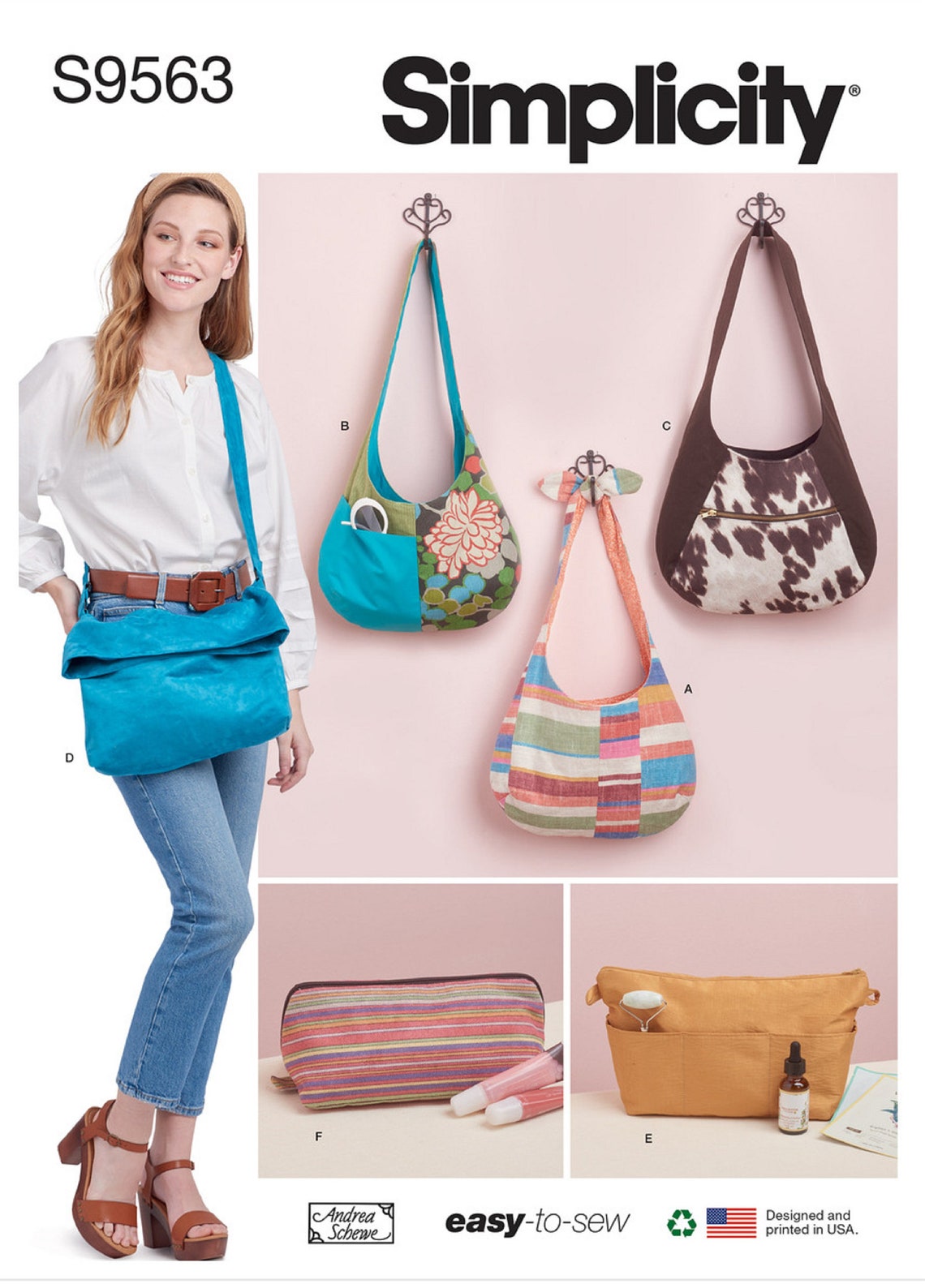 Sewing Pattern Slouch Bags Pattern Purse Organizer Pattern - Etsy