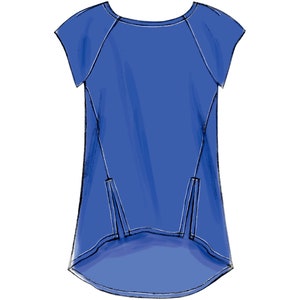 Sewing Pattern Women's Pullover Tops Pattern, Misses' Pullover Tunic ...