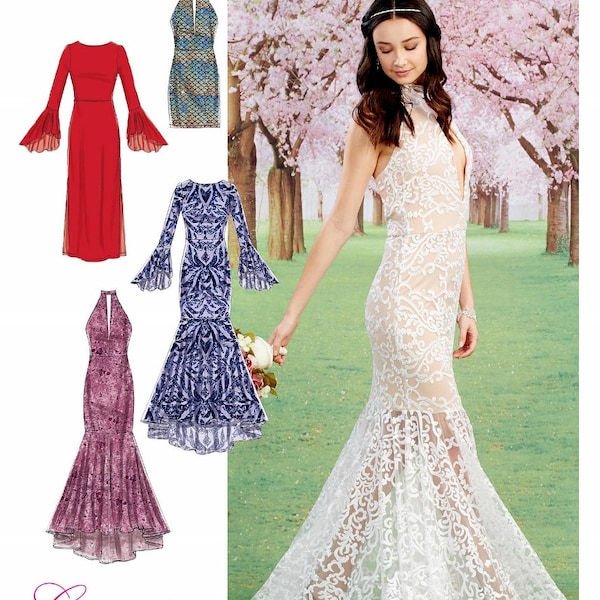 Formal Dress Pattern - Etsy