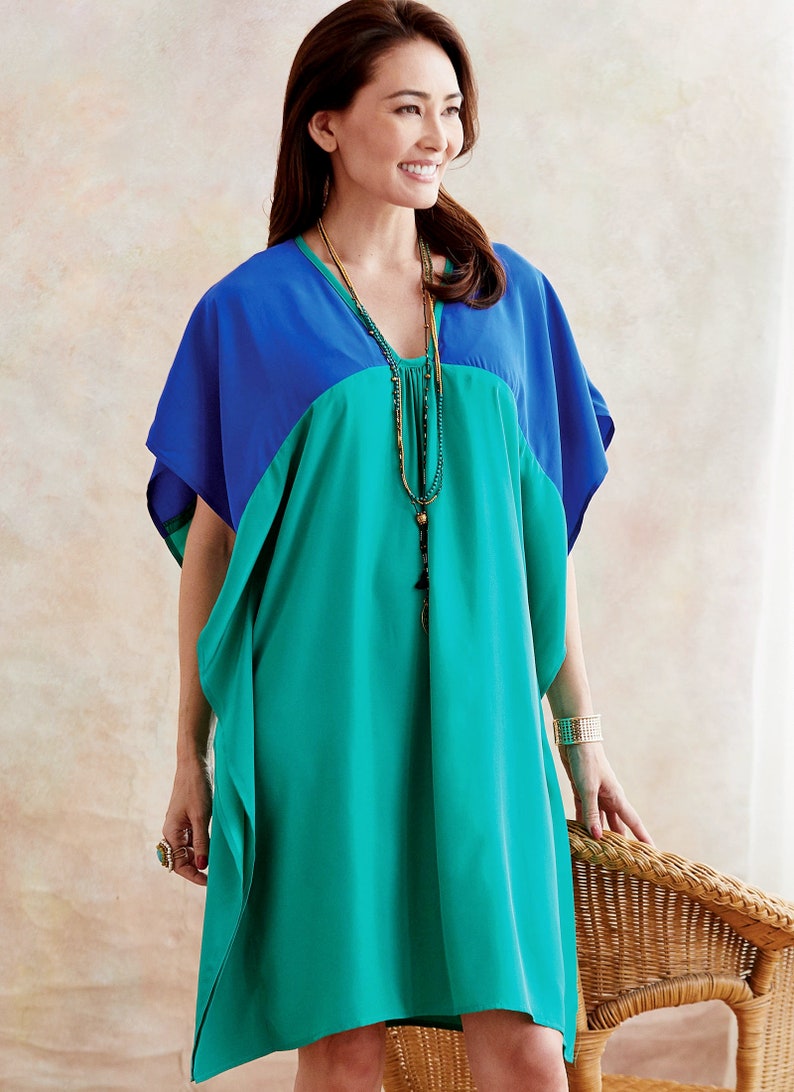 Sewing Pattern Women's Tunic Top Pattern Caftan Pattern | Etsy