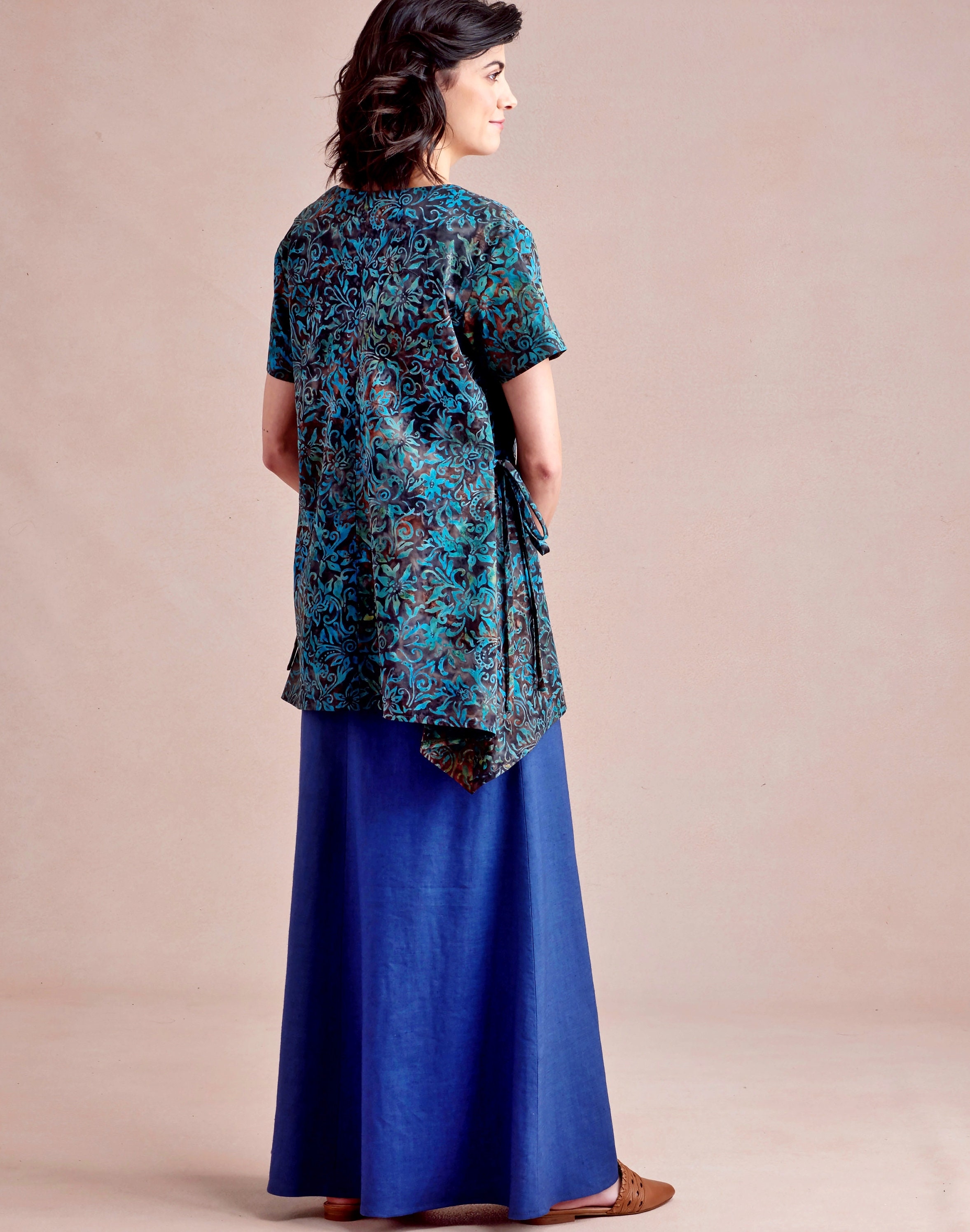 Sewing Pattern Tunic Dress Pattern Tunic Top Pattern Elastic | Etsy