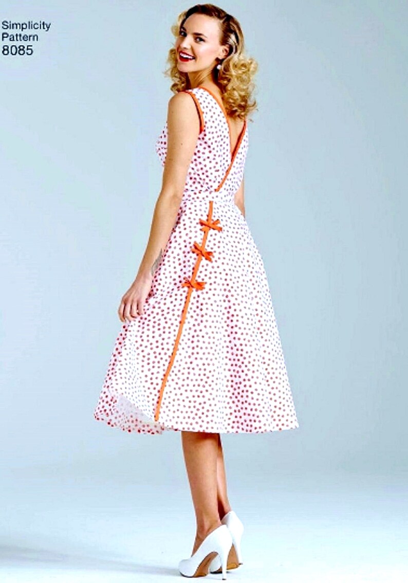 Sewing Pattern Women's Wrap Dress Pattern 1950s Vintage | Etsy