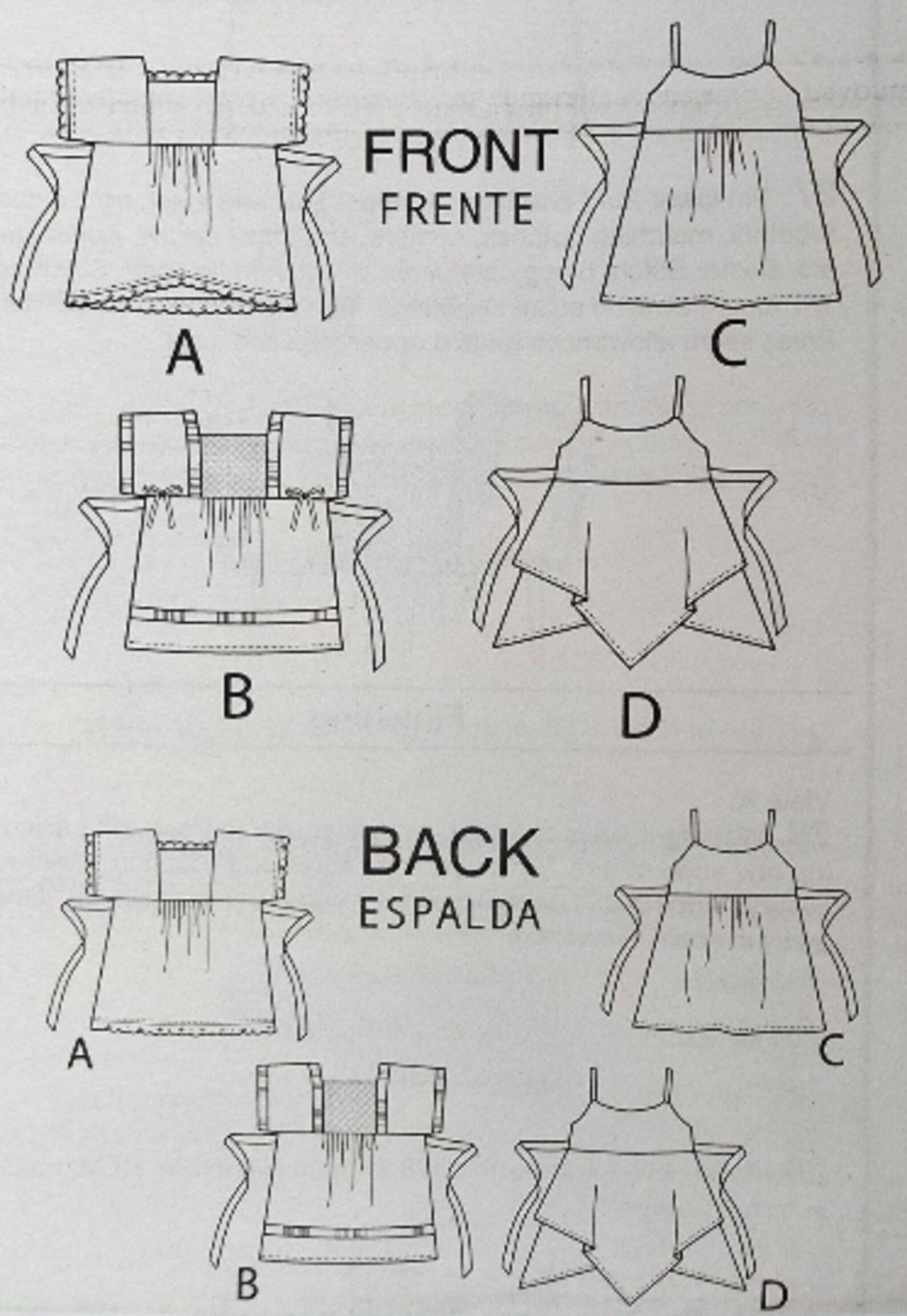 Sewing Pattern Girls' Easy Top Pattern Little Girls' - Etsy