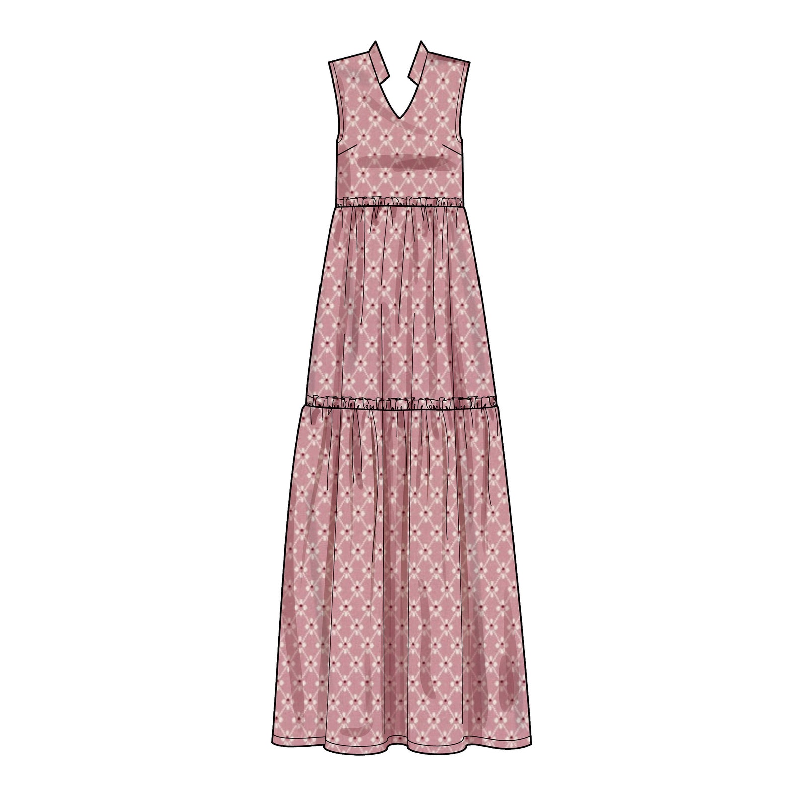 Sewing Pattern Women's Loose Fit Dress Pattern - Etsy