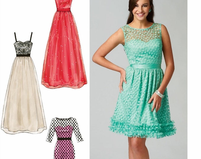 Sewing Pattern Misses Evening Gown Pattern, Formal Dress Pattern ...