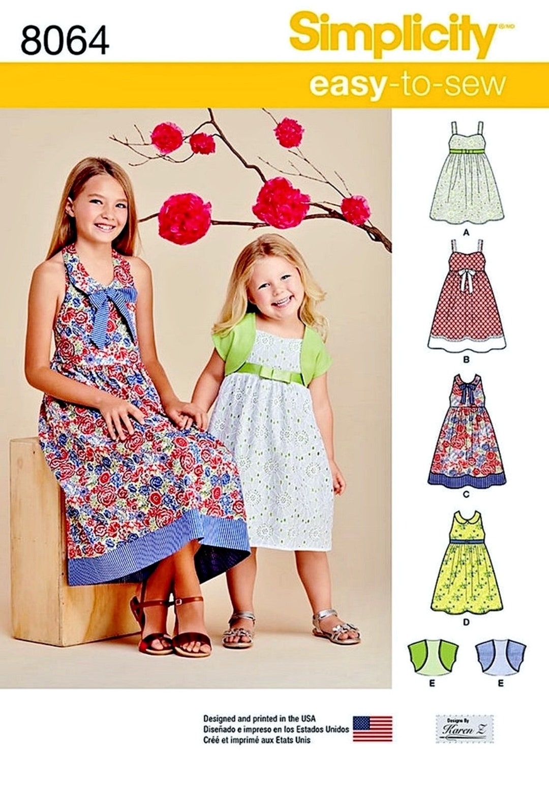 Sewing Pattern Girls' Sundress Pattern Tween Girls' - Etsy