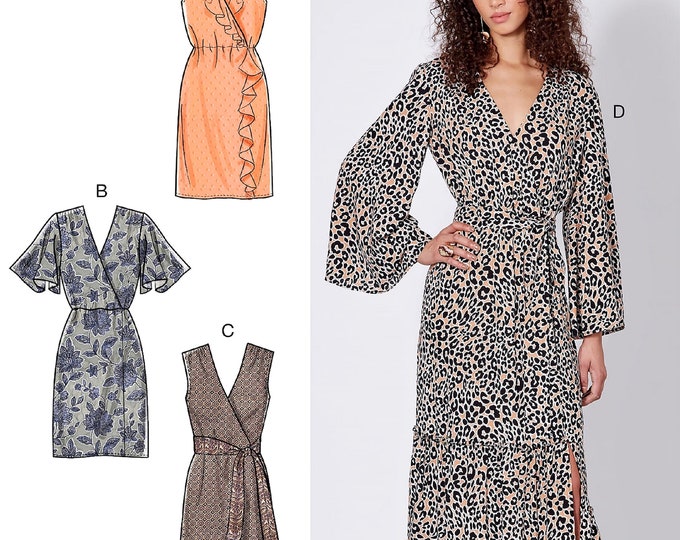 Sewing Pattern Women's Easy Dress Pattern, Loose Fit Dress Pattern ...