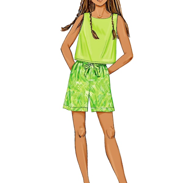 Girl Shorts Pattern - Etsy