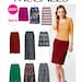 Sewing Pattern Easy Skirts Pattern Long Skirt Pattern Knit - Etsy