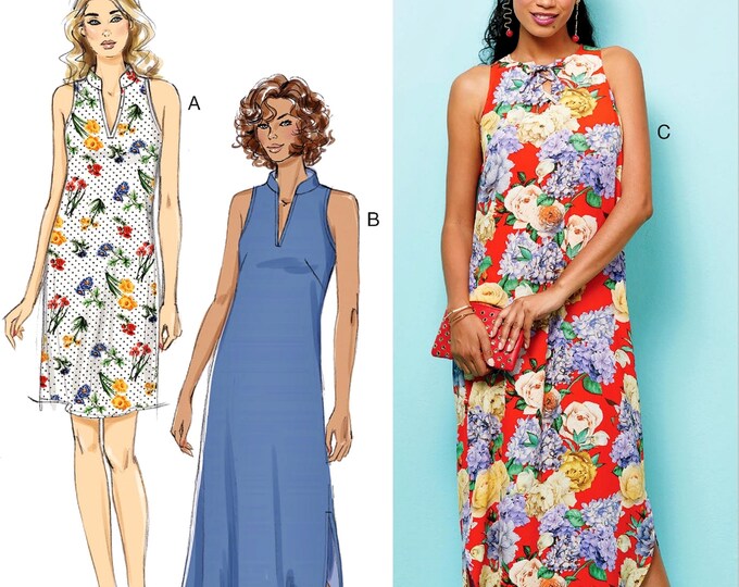Sewing Pattern Easy Dress Pattern Pullover Dress Pattern - Etsy