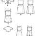 Sewing Pattern Girls' Easy Sundress Pattern, Girls' Easy Sunsuit ...