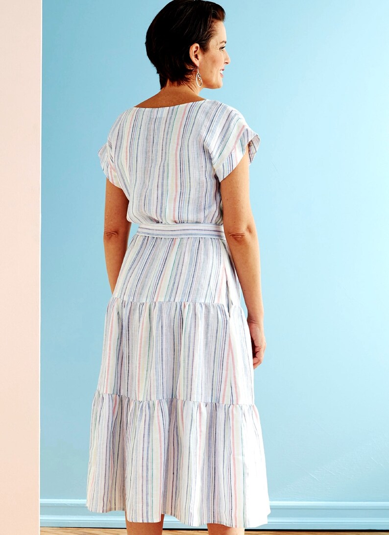 Sewing Pattern Women's Dress Pattern Button Front Dress - Etsy