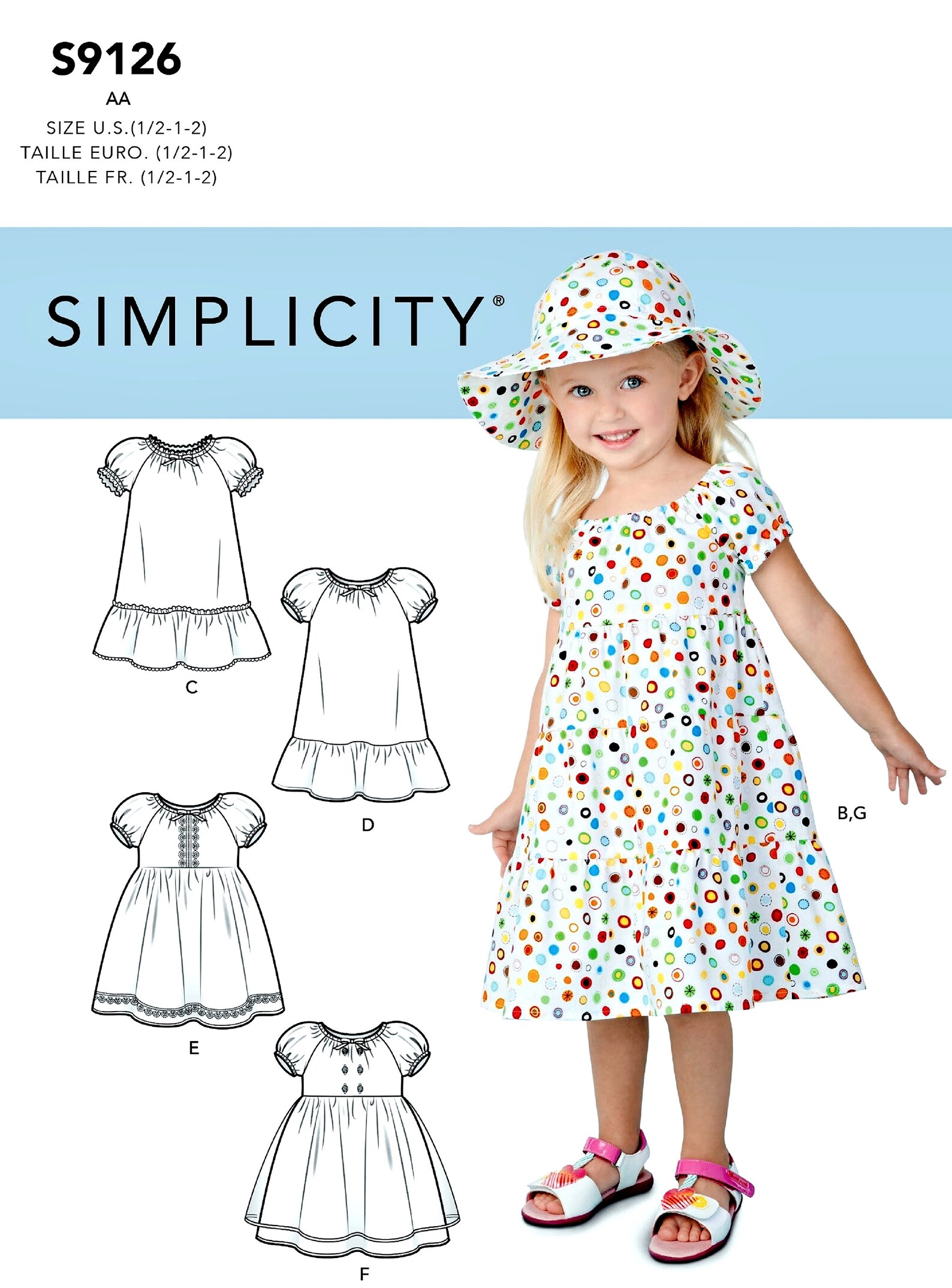 Sewing Pattern Girls' Dress Pattern Little Girls Dress - Etsy