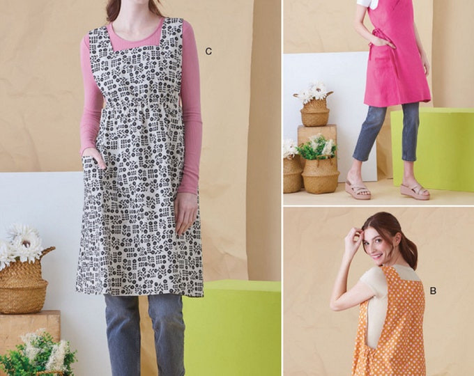 Sewing Pattern Women's Apron Pattern, Tabard Apron Pattern, Simplicity ...