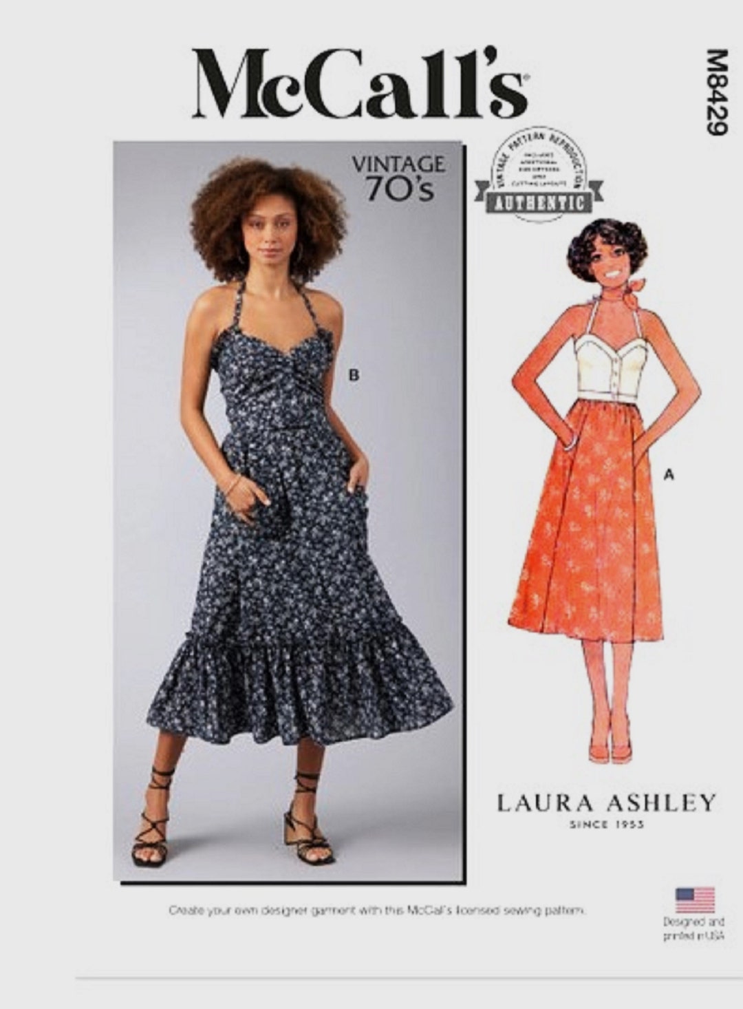 Sewing Pattern Misses' Skirt and Top Pattern, Women's Skirt and Hatler ...