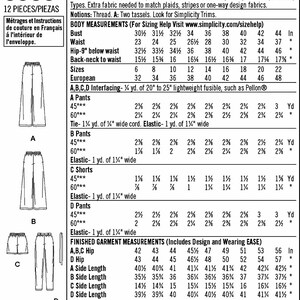 Sewing Pattern Loose Fit Pants Pattern, Wide Leg Pants Pattern, Tapered ...
