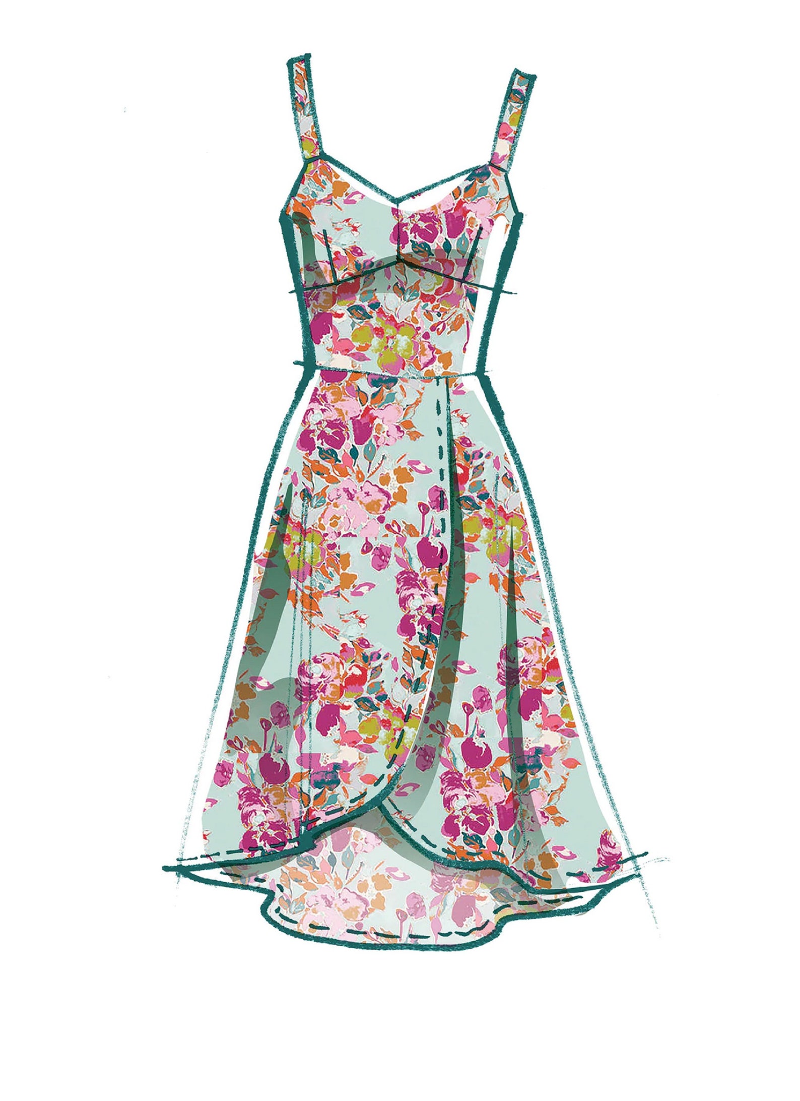 Sewing Pattern Women's Dress Pattern Sheath Dress - Etsy