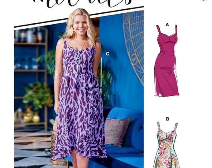 Sewing Pattern Easy Sundress Pattern, Loose Fit Pullover Sundress ...