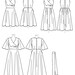 Sewing Pattern Dress Pattern, Casual Dress Pattern, Long Dress Pattern ...