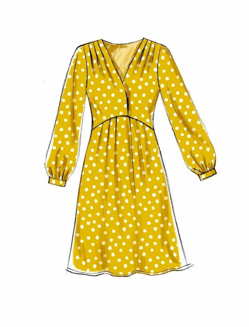 Sewing Pattern Women's Dress Pattern Loose Fit Pullover | Etsy