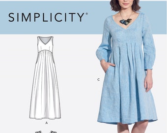 Sewing Pattern Women's Apron Pattern, Crossover Back Apron Pattern ...